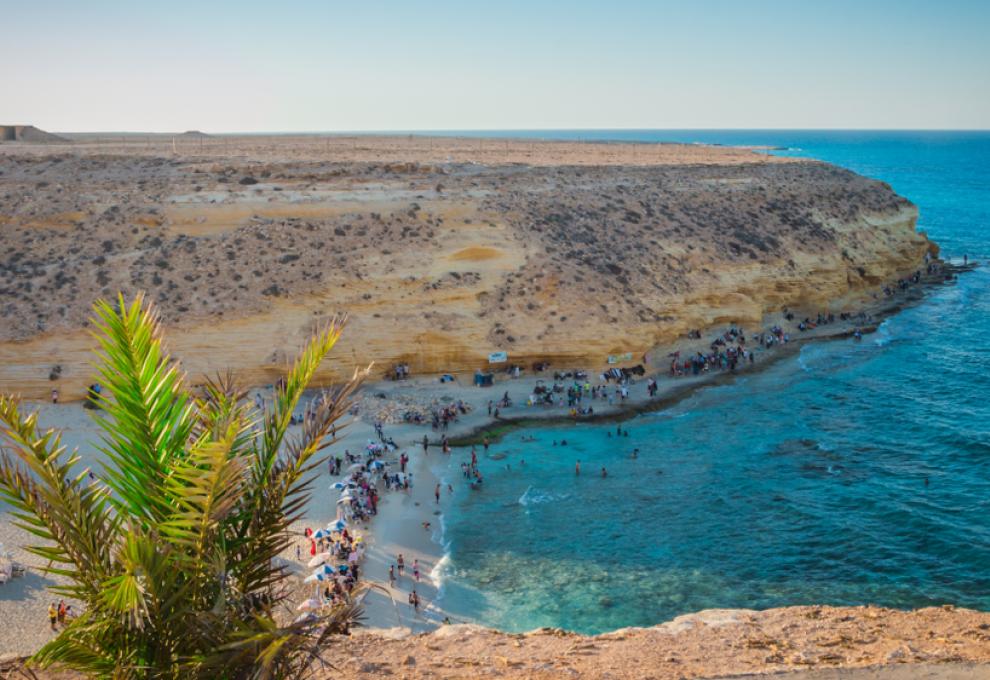 Marsa Matruh bude hit. Nabízí pláže jako v Karibiku, koupání v solných ...